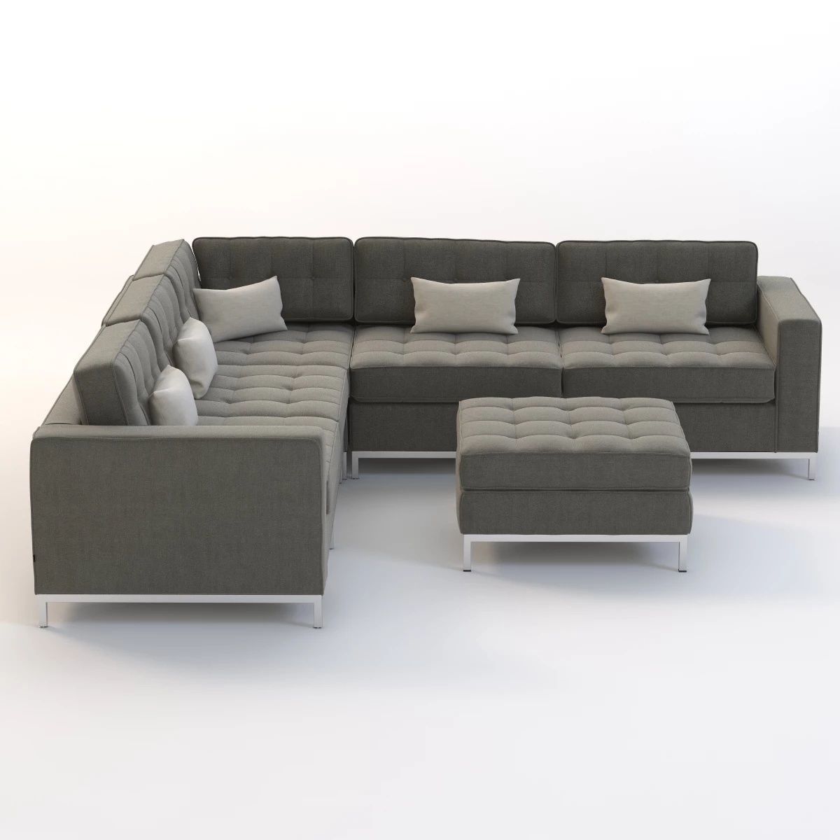 Gus Modern Jane Corner Sofa 3D model | CGTrader
