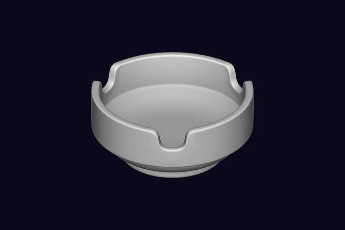 Cigarette Ashtray 3D model | CGTrader
