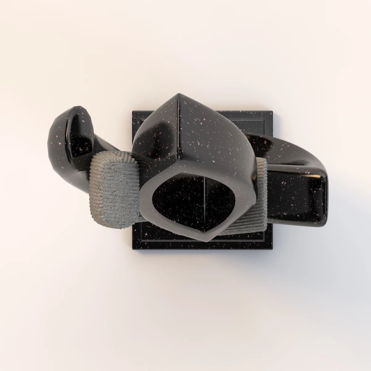 Dot Art Abstract Sculpture 3D model | CGTrader