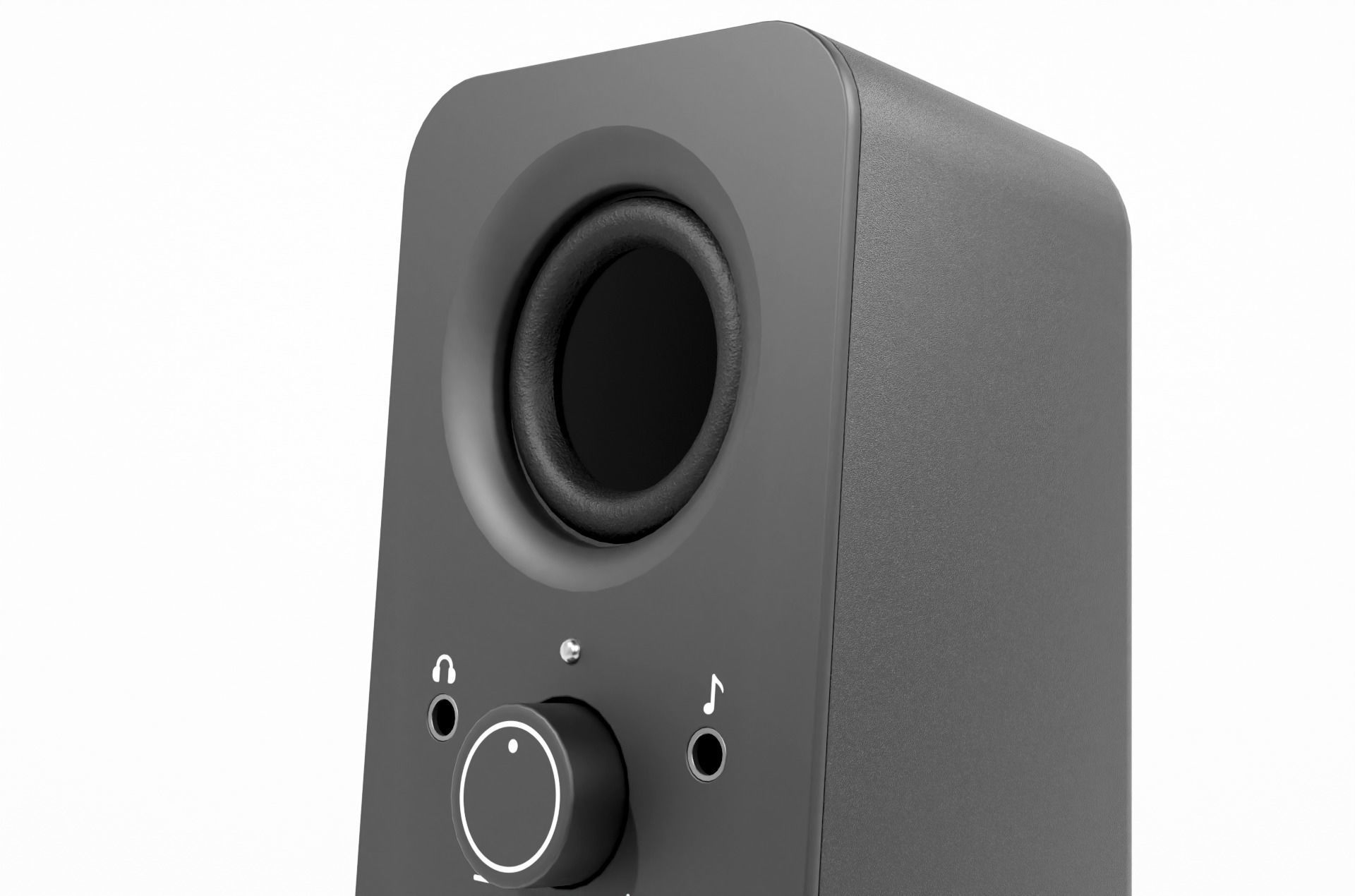 Speaker PC Logitech Black 3D model | CGTrader