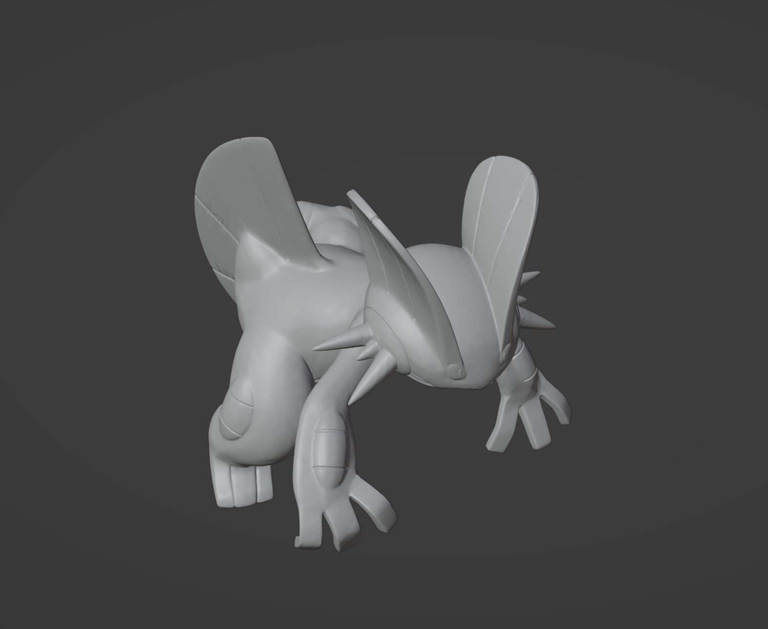 Swampert pokemon 3D print model 3D model 3D printable | CGTrader