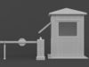 Security Booth 3D model | CGTrader
