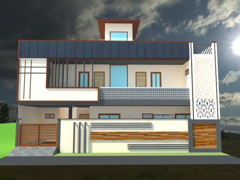 3D Duplex House 3D model | CGTrader