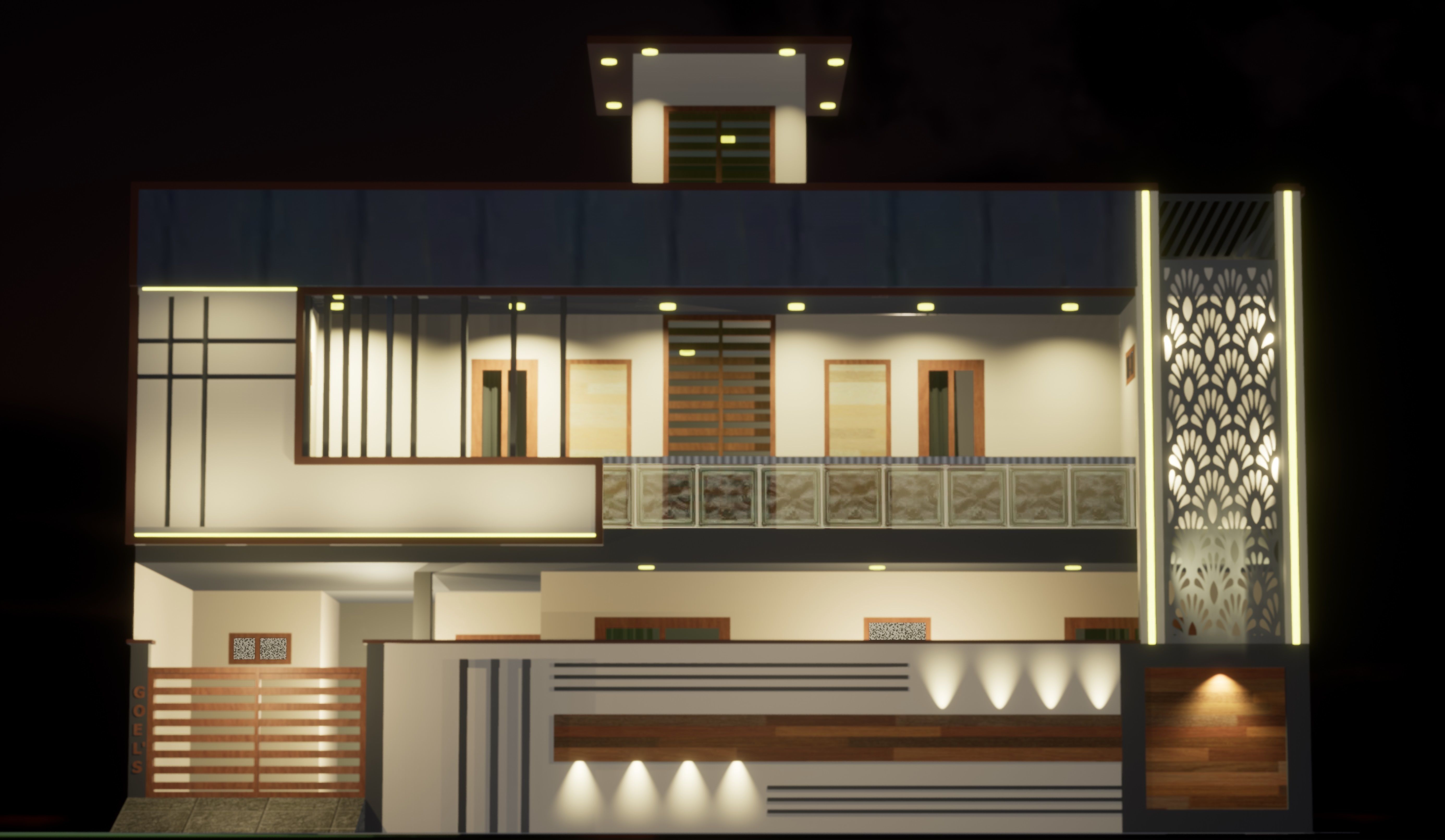 3D Duplex House 3D model | CGTrader