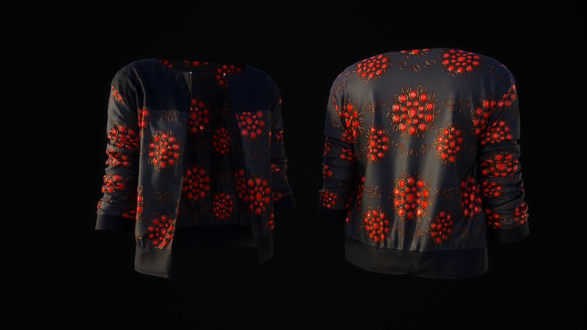 Gems Fabric Material Texture | CGTrader