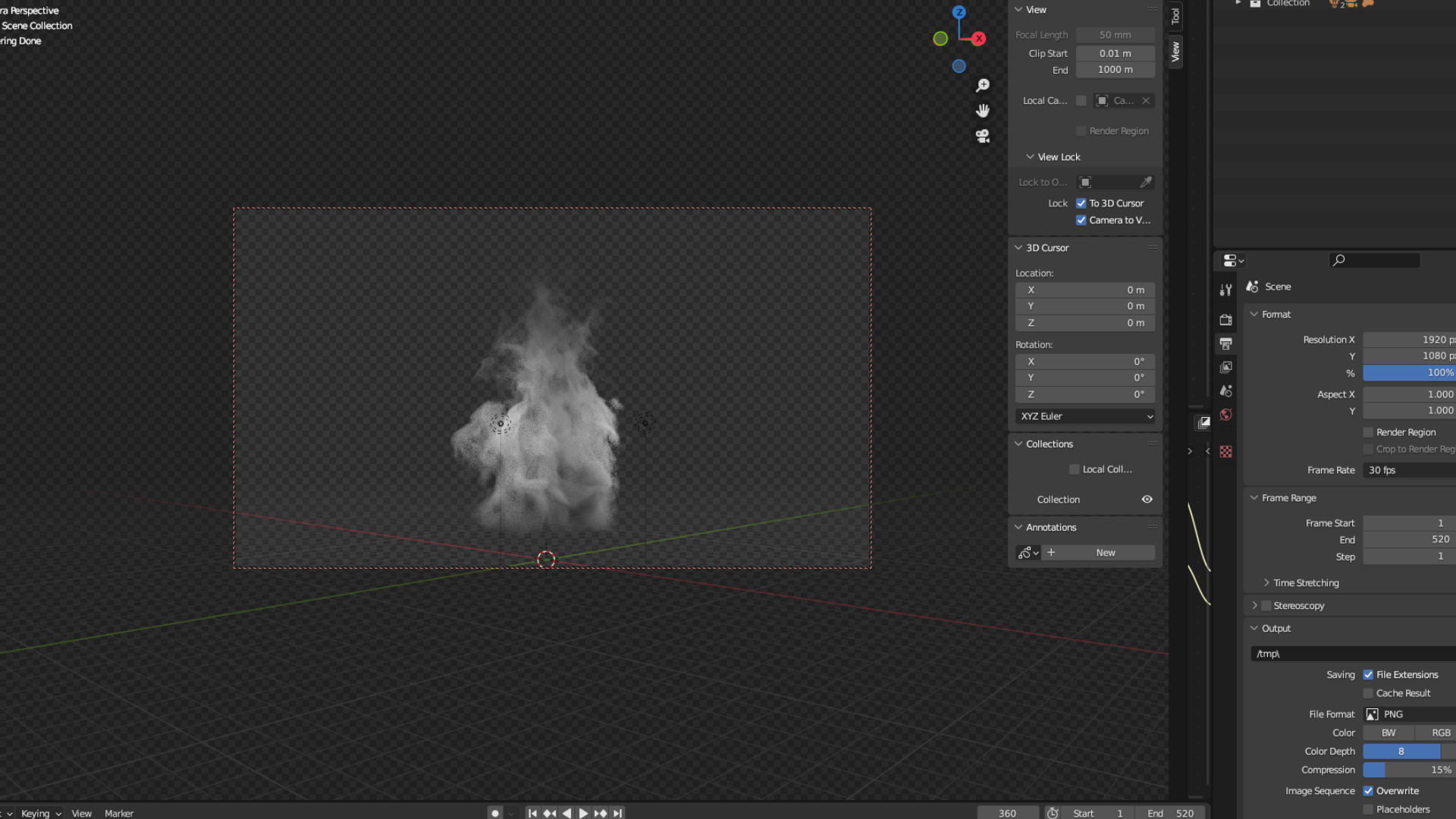 Rising Smoke 3D model Animation 3D model | CGTrader