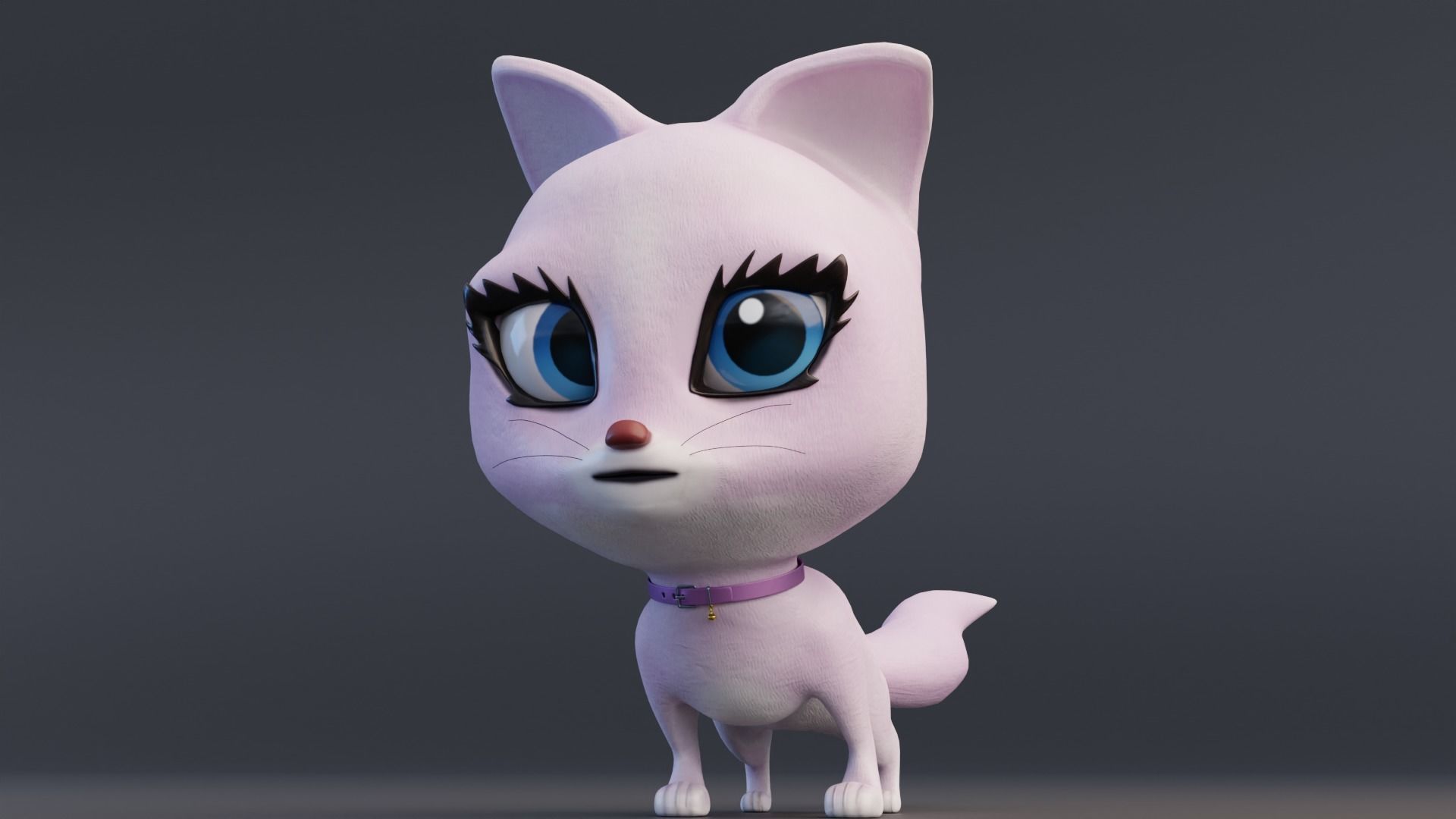 Catoon Cat Rigged free VR / AR / low-poly 3D model rigged | CGTrader