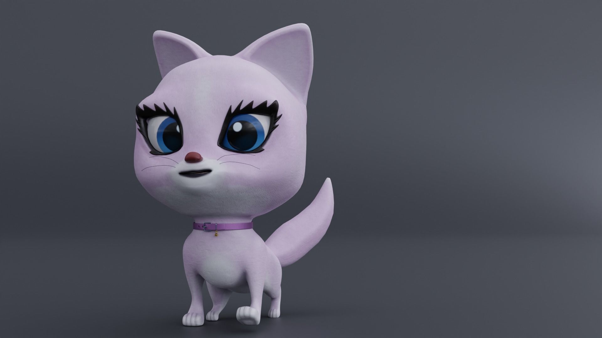 Catoon Cat Rigged free VR / AR / low-poly 3D model rigged | CGTrader