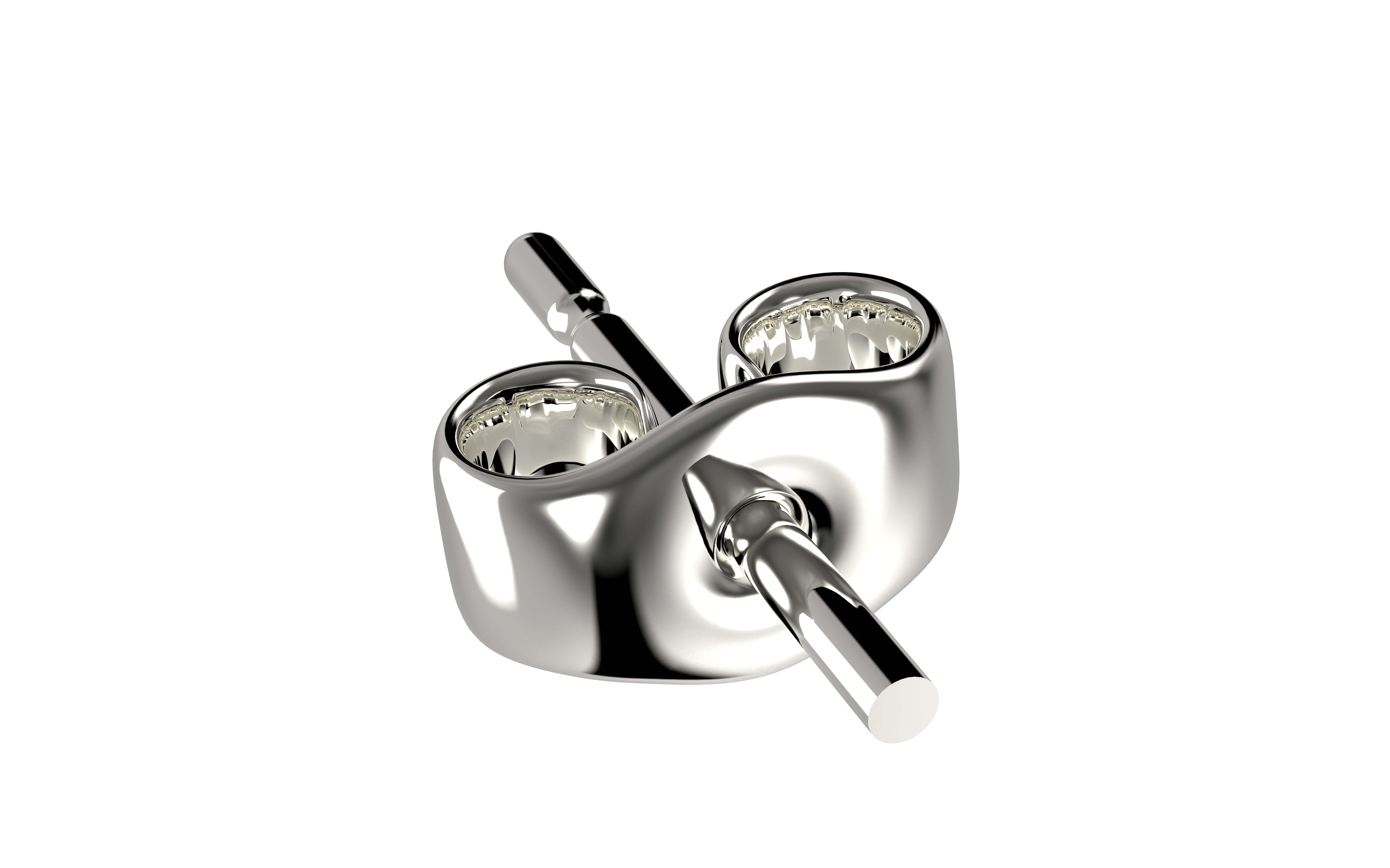 Earring pin and butterfly backs 3D model | CGTrader