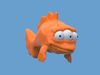 Blinky 3D Art - The Simpsons Fish 3D model | CGTrader