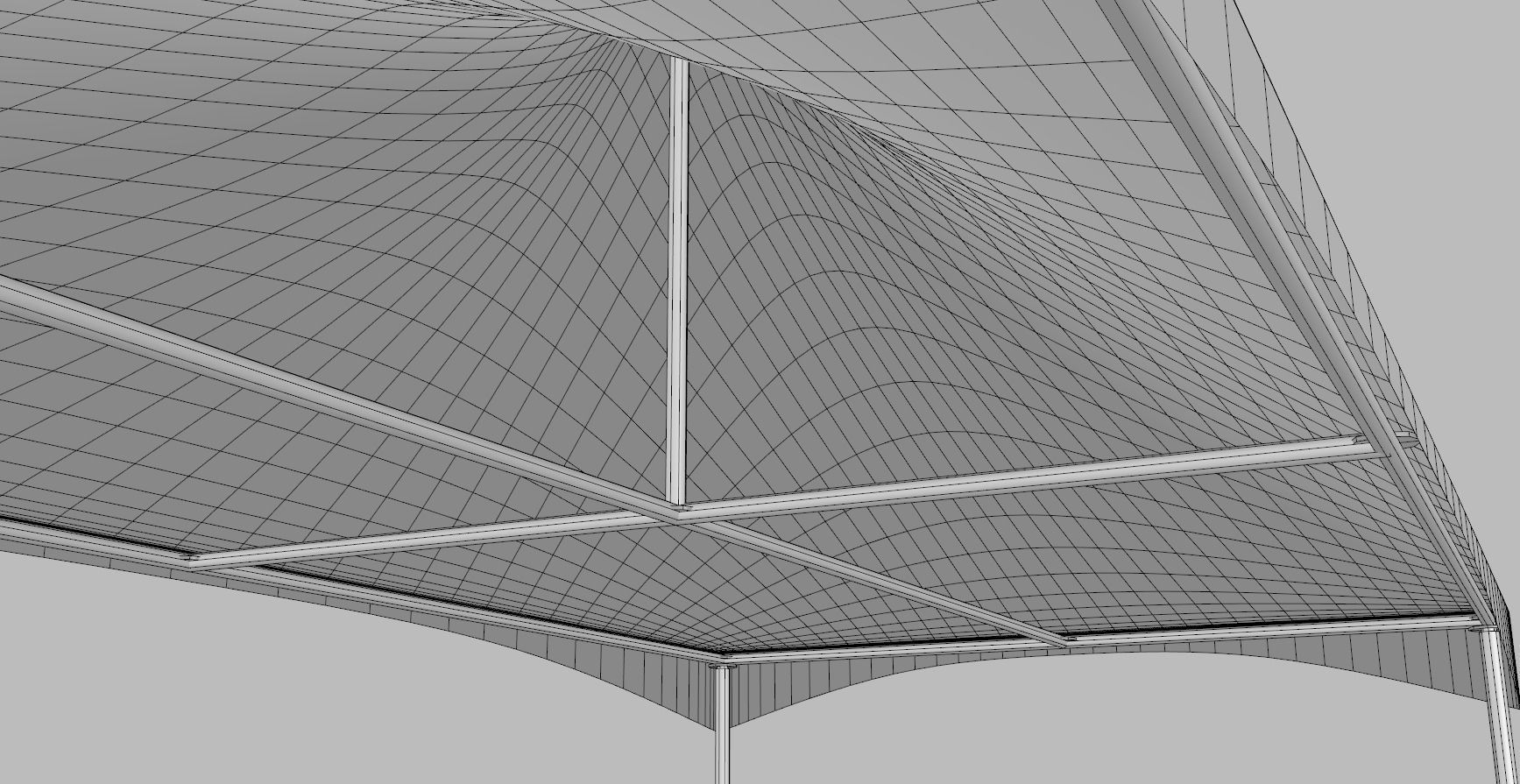 Commercial Tent 6x3 Meters 3D model | CGTrader