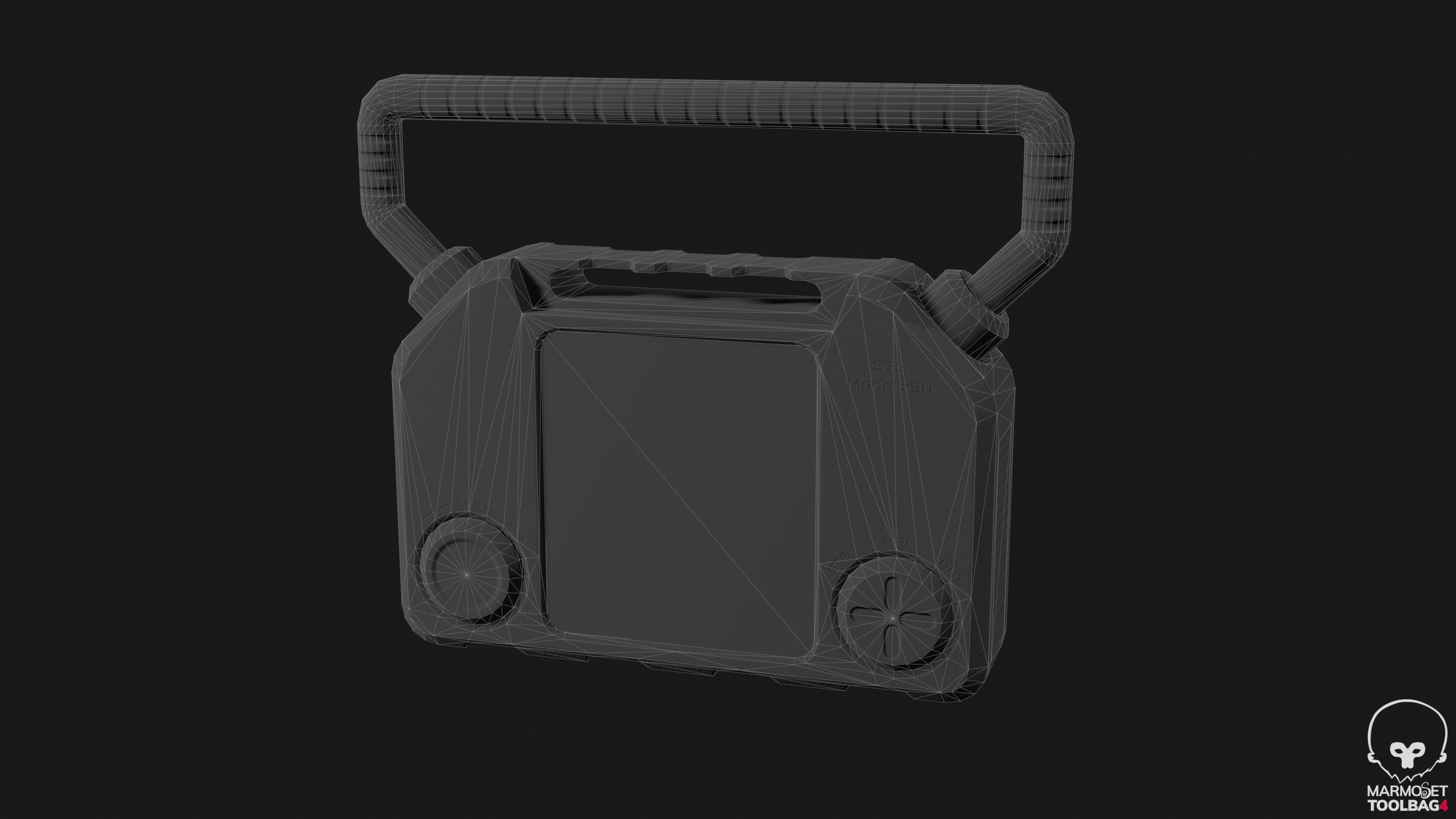 Sci-Fi Remote Device and Textures free VR / AR / low-poly 3D model ...