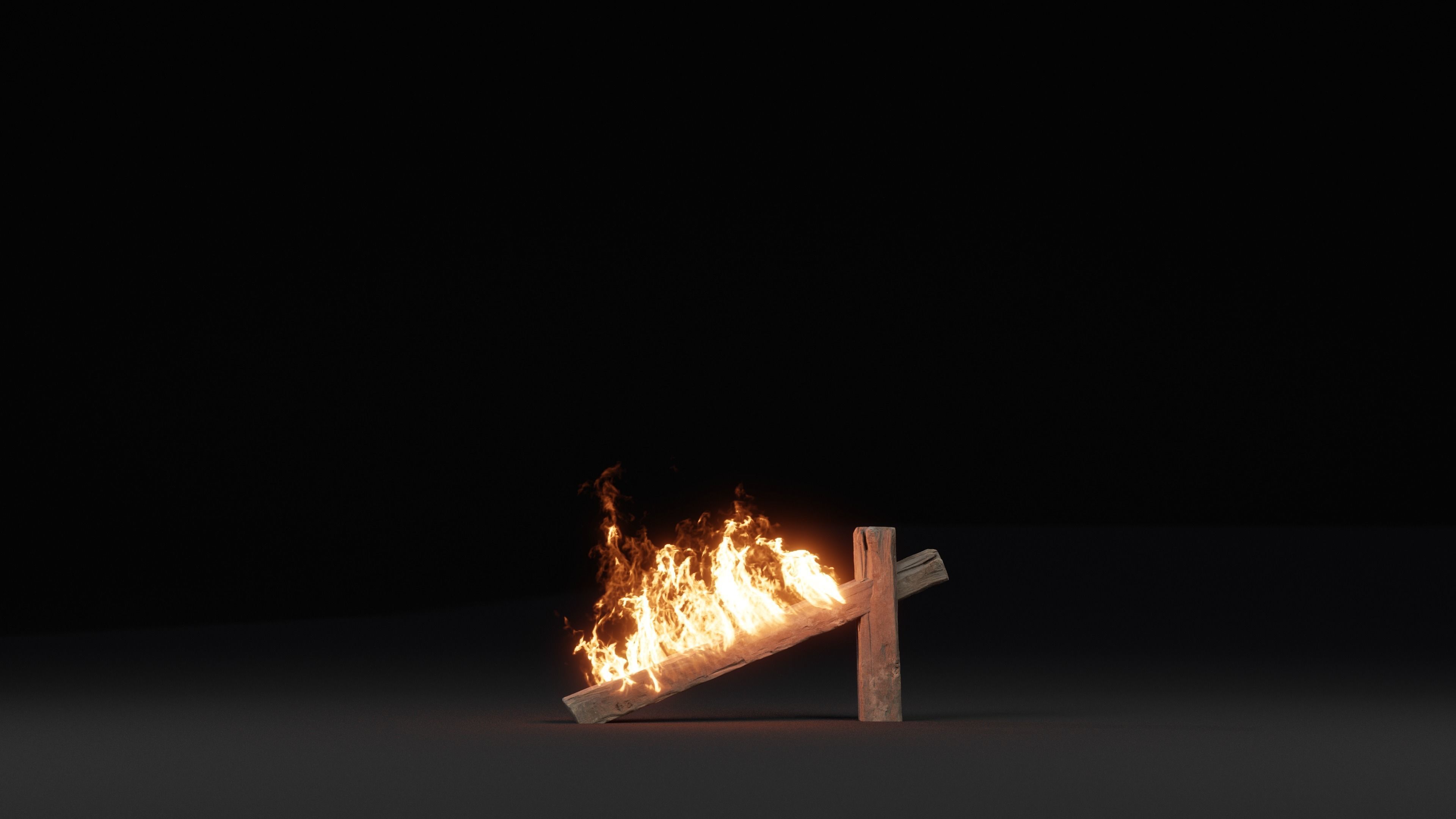 3D Fire Collection door on 3D model animated | CGTrader