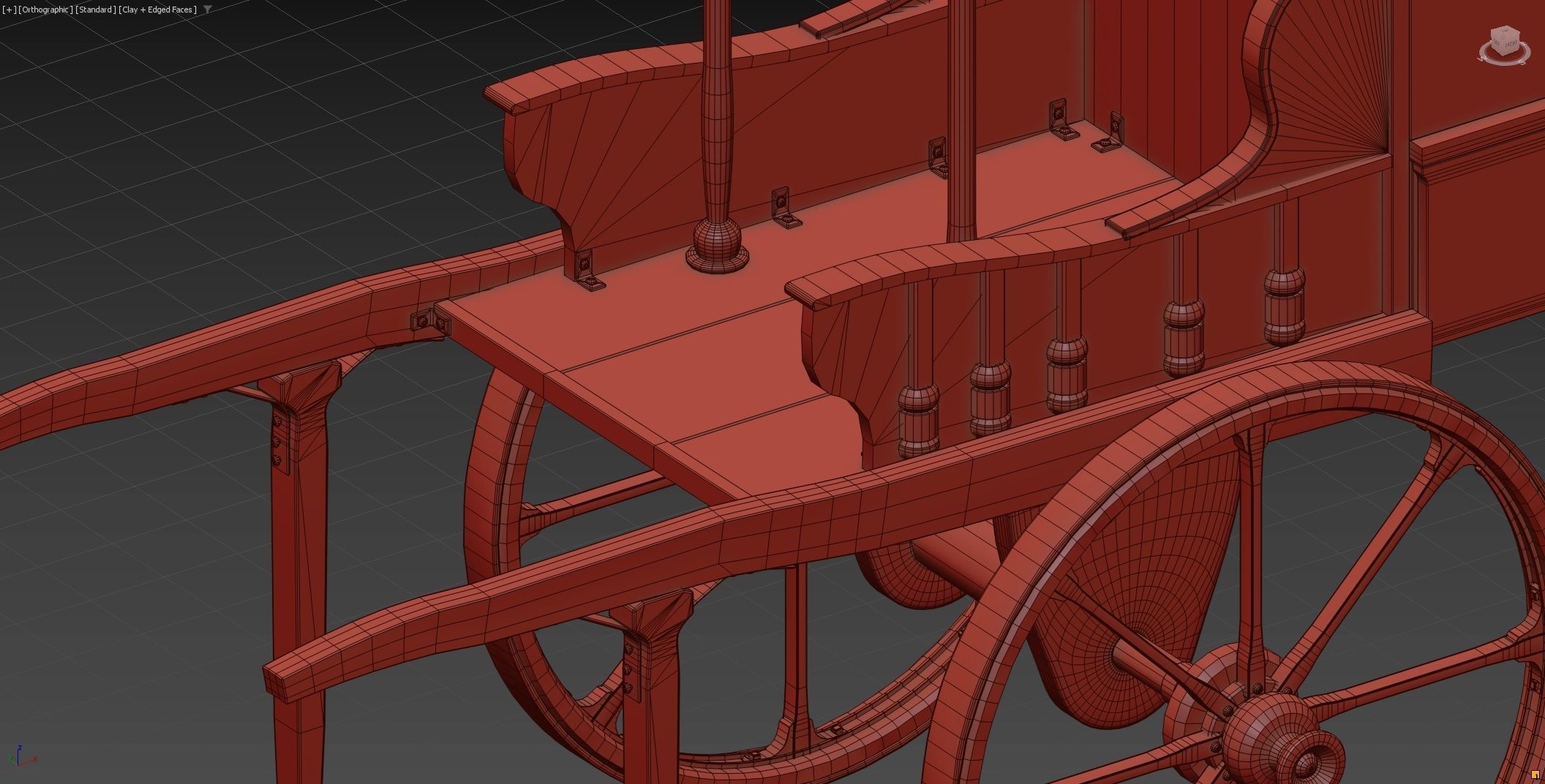 Fantasy Cart 3D model | CGTrader