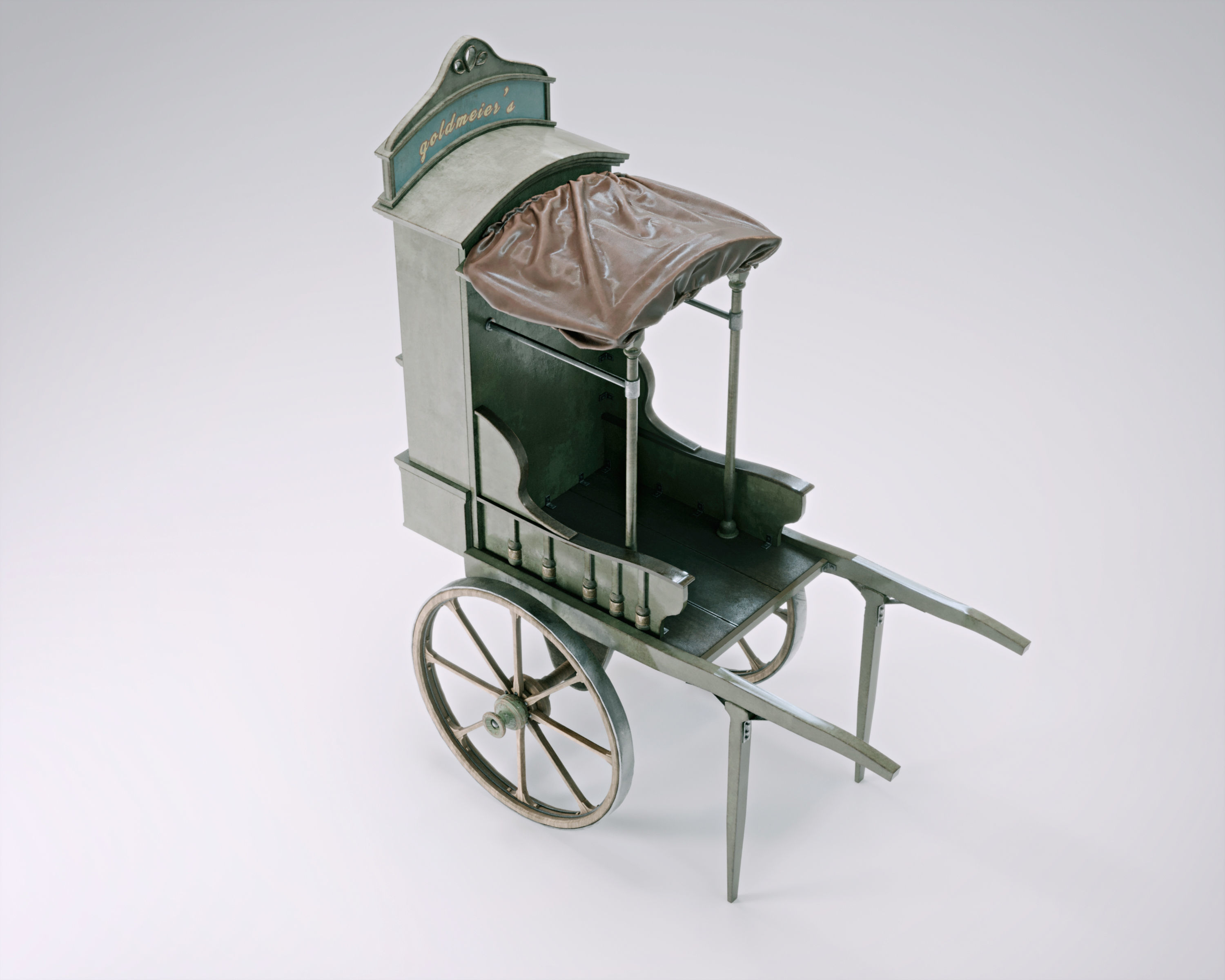 Fantasy Cart 3D model | CGTrader