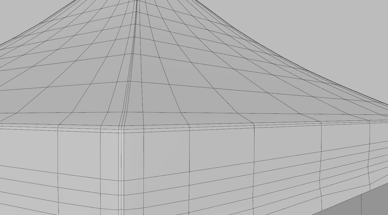 Commercial Tent 5x5 Meters 3D model | CGTrader