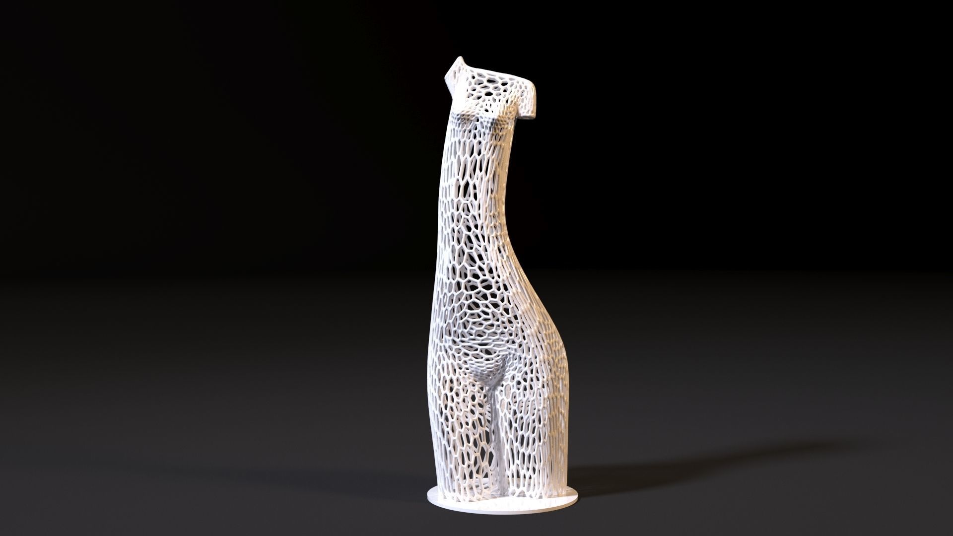 Figurine woman 3D model 3D printable | CGTrader