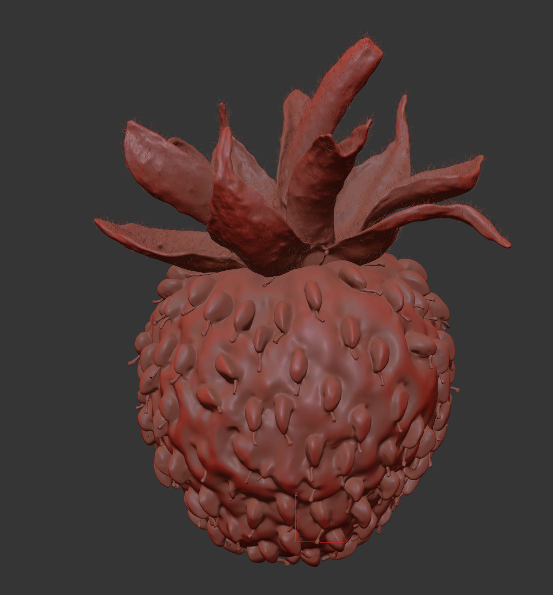 Strawberry 3D model | CGTrader