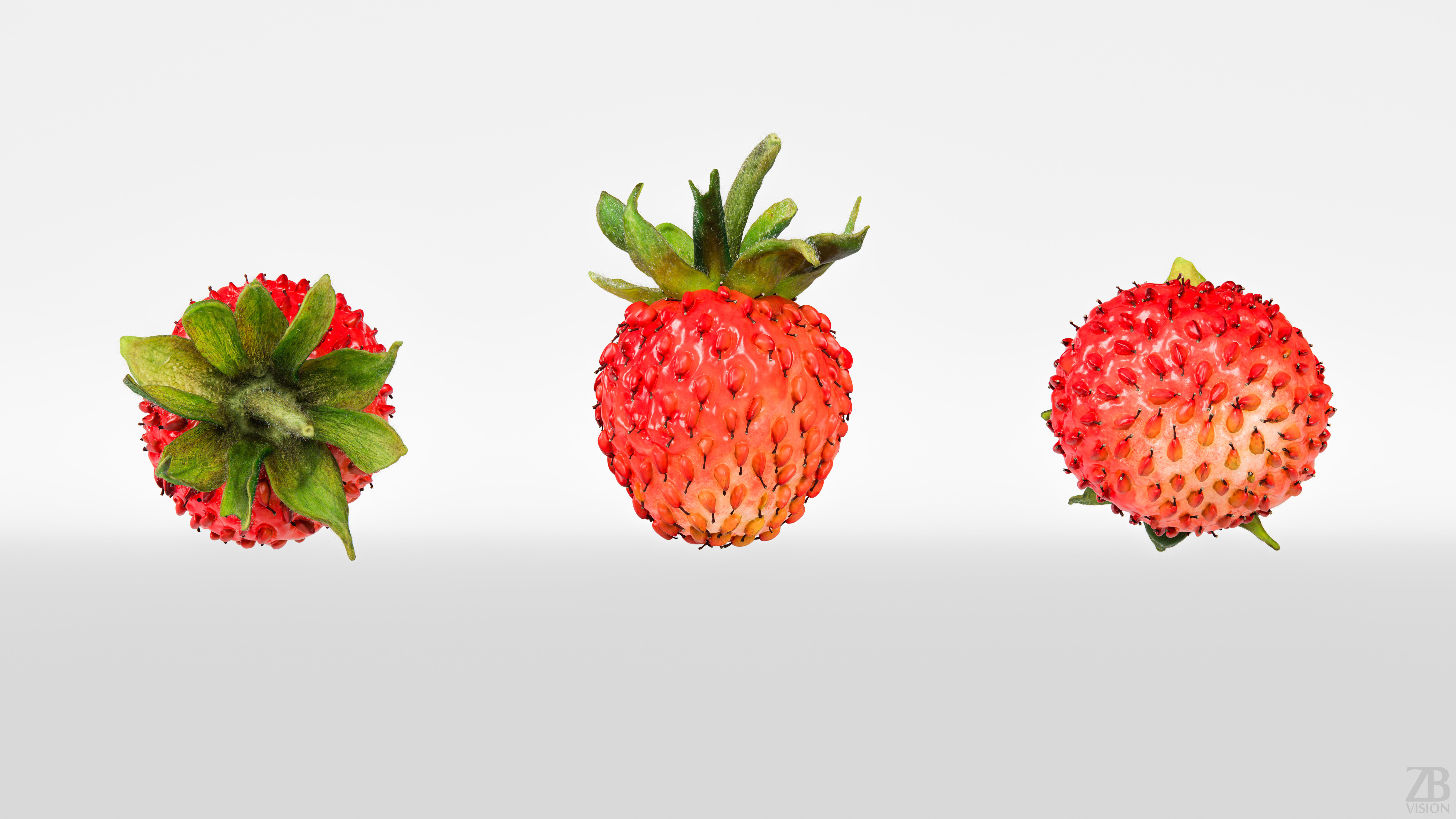 Strawberry 3D model | CGTrader