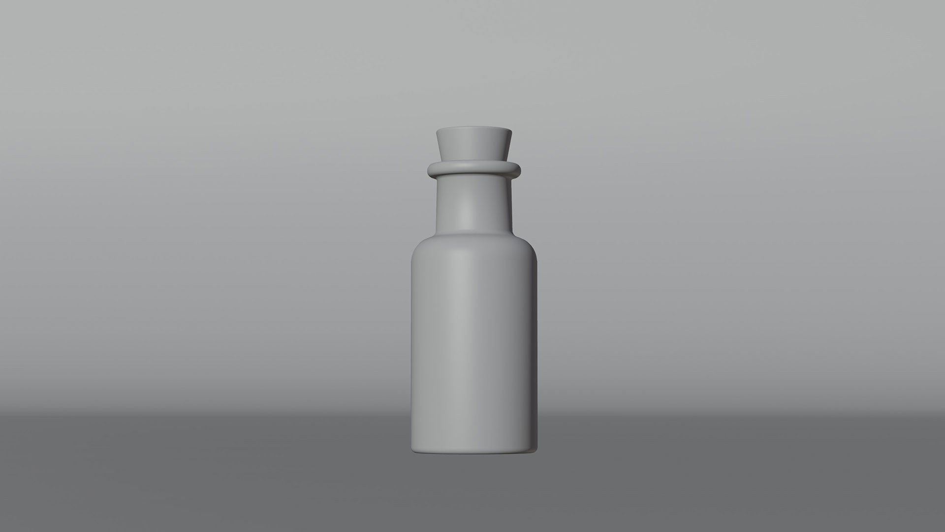 3D model Medical Lab Chemical Bottle low poly Realistic 3D model VR ...