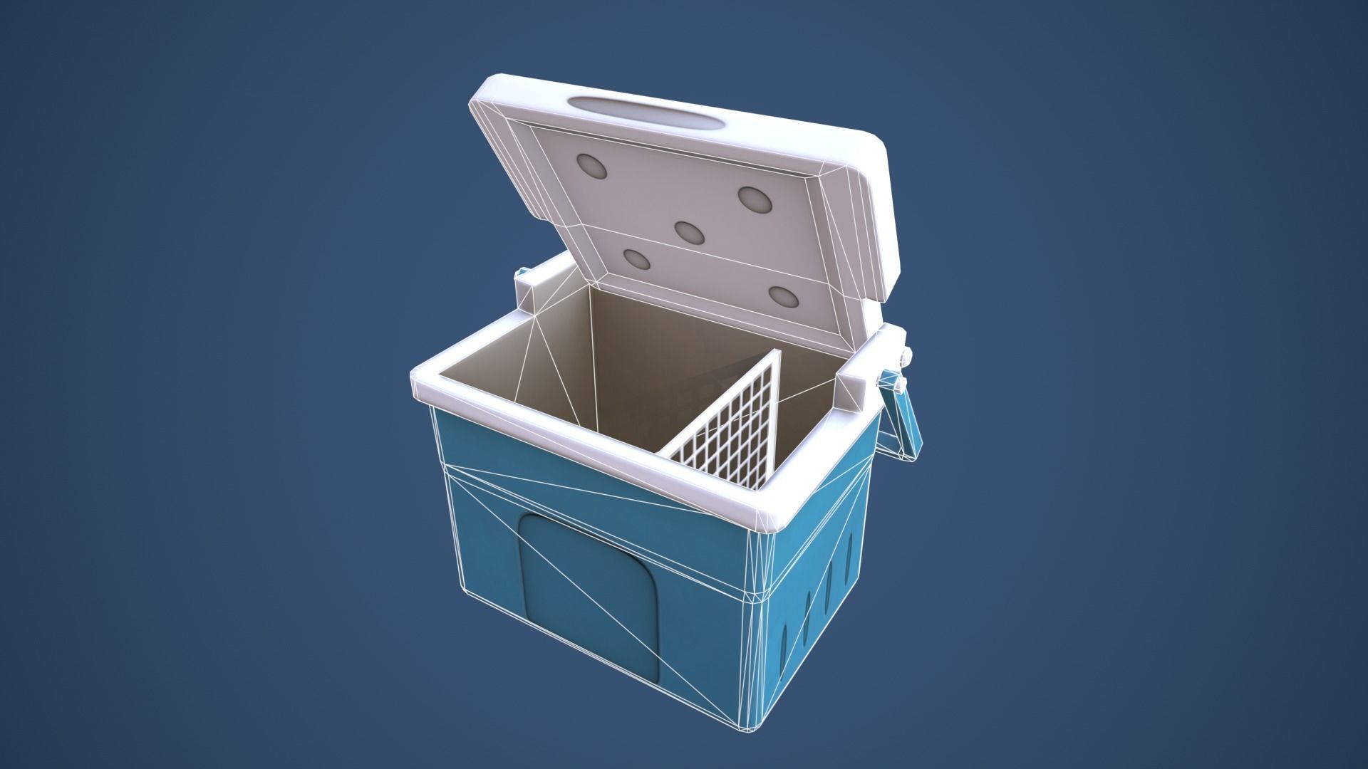 3D model Stylized Portable Cooler VR / AR / low-poly | CGTrader
