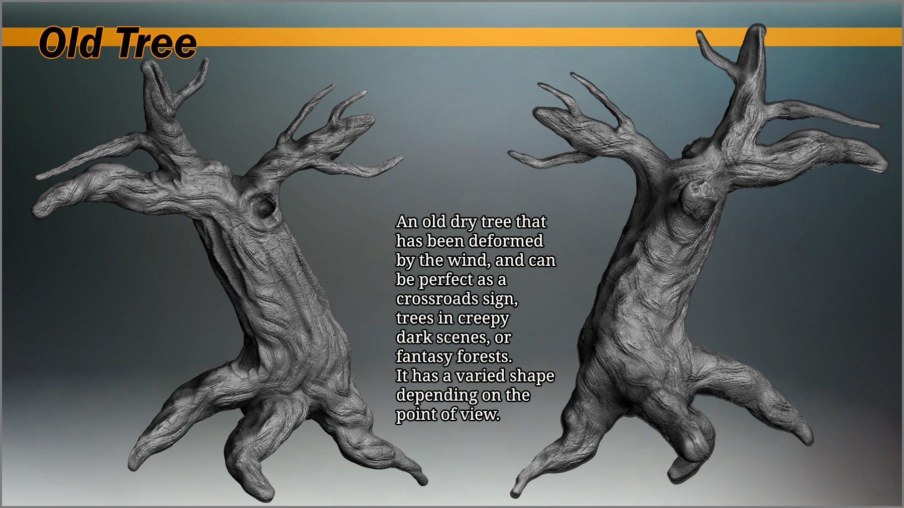 Forest Kit Multiresolution Trees OBJs and Maps 3D model | CGTrader