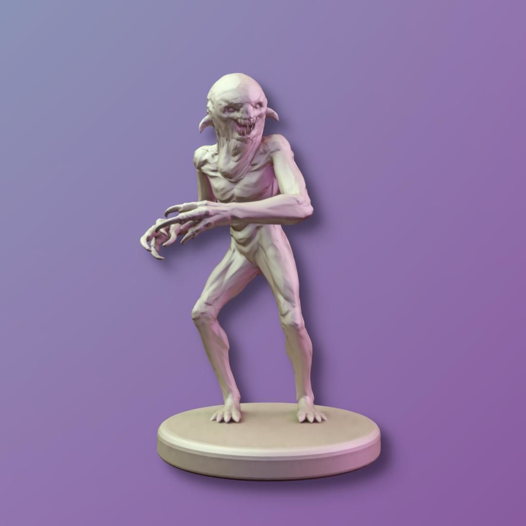 Nekker from The Witcher 3 3D model 3D printable | CGTrader