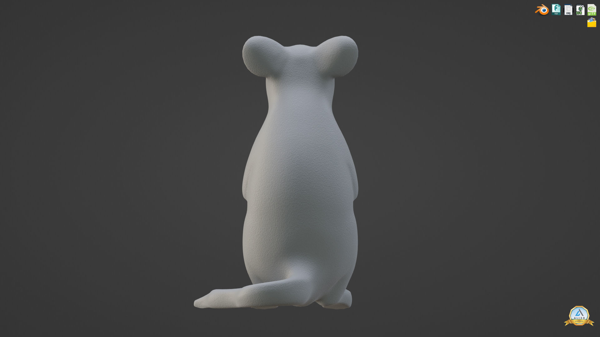 Mouse Rat Rodent 3D model 3D printable | CGTrader