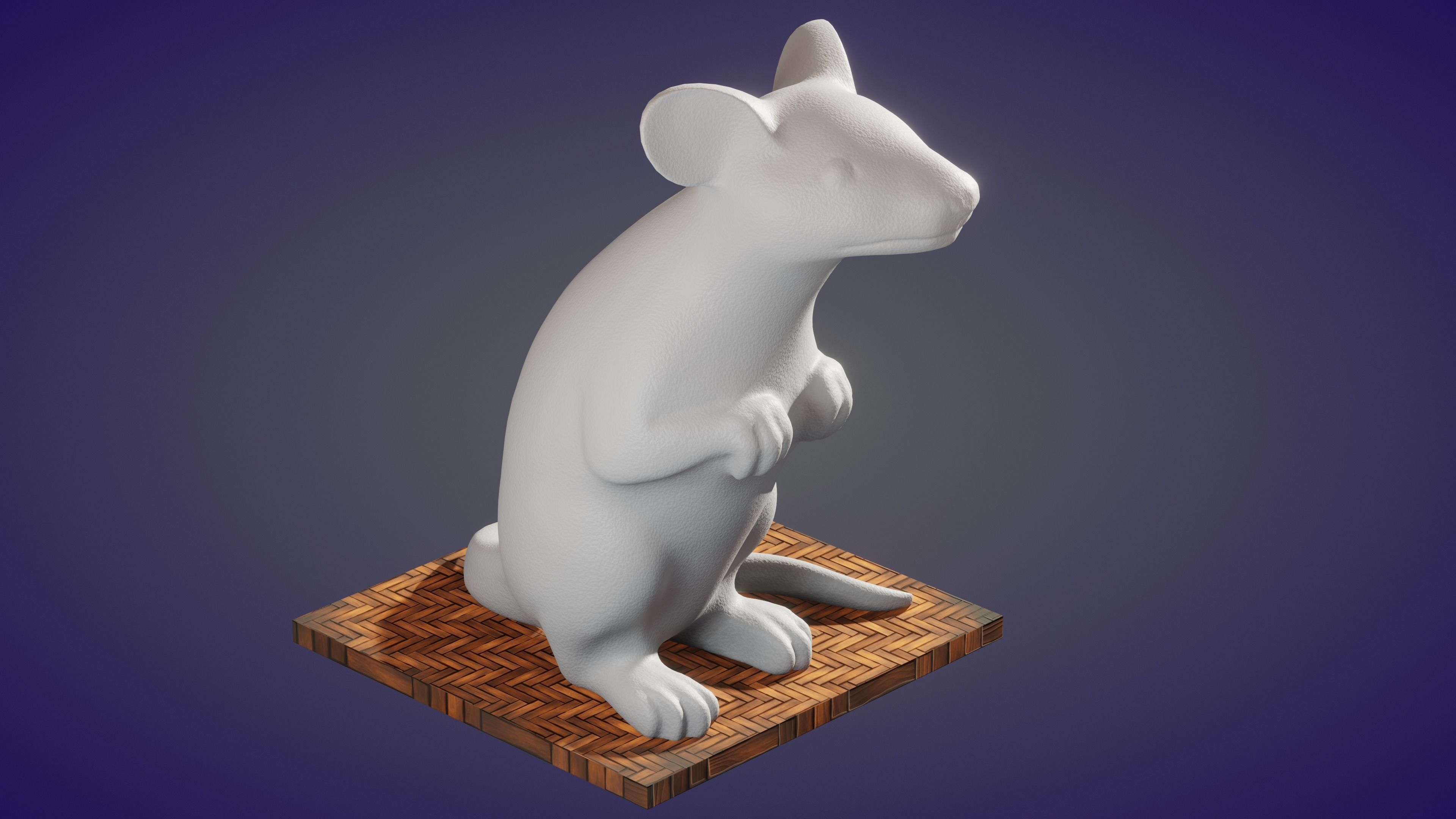 Mouse Rat Rodent 3D model 3D printable | CGTrader