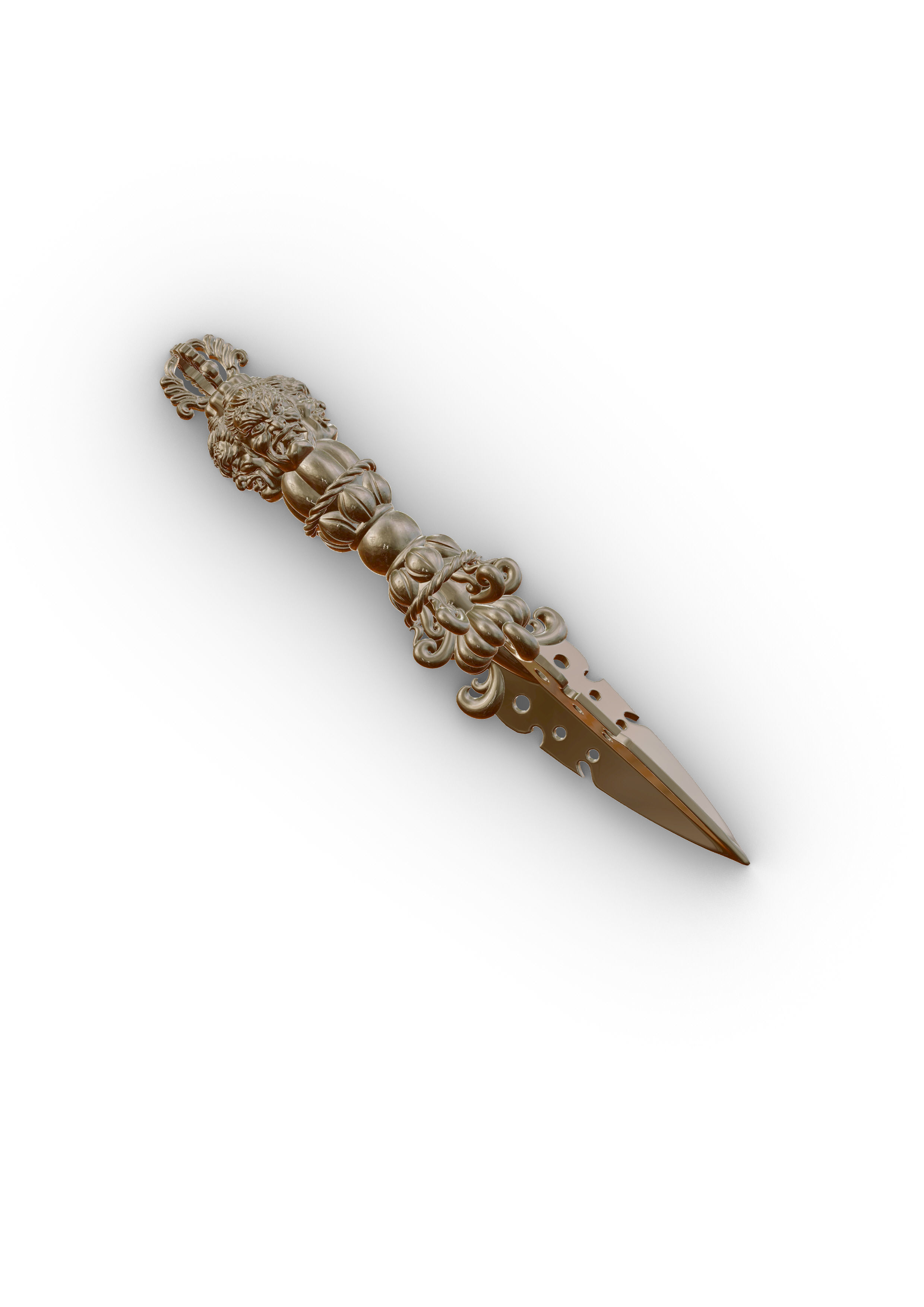 THE PHURBA DAGGER 3D model 3D printable | CGTrader