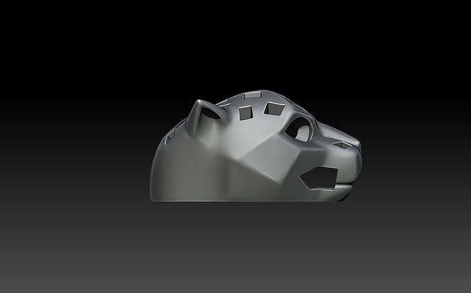 PANTHER HEAD 3D model 3D printable | CGTrader