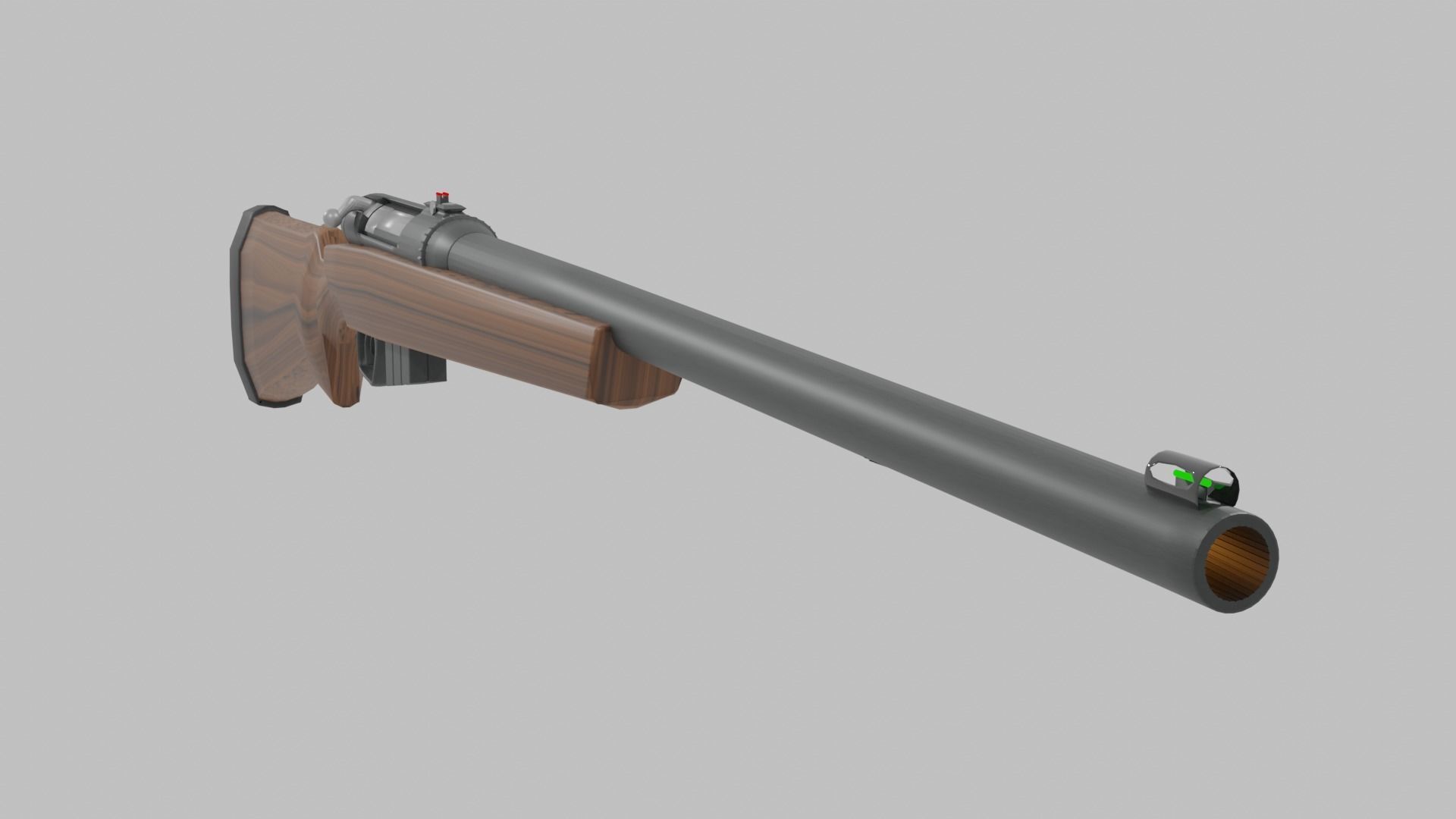 Long Rifle 303 3D model | CGTrader