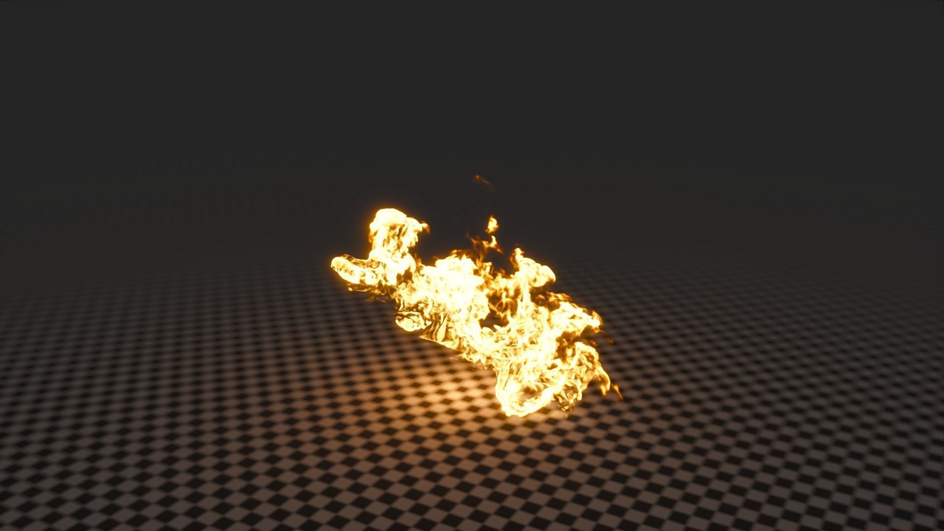 3D Fire flame 3D model animated | CGTrader