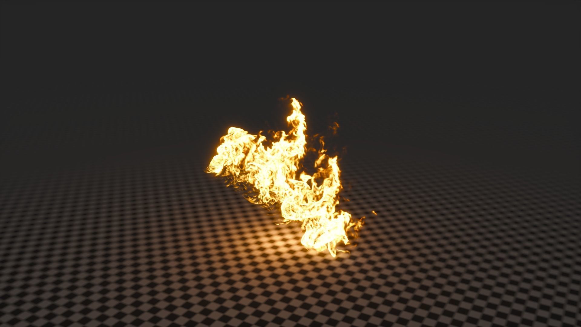3D Fire flame 3D model animated | CGTrader