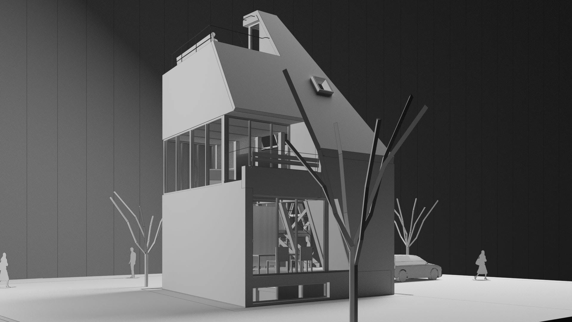 House and Atelier Bow Wow 3D model | CGTrader
