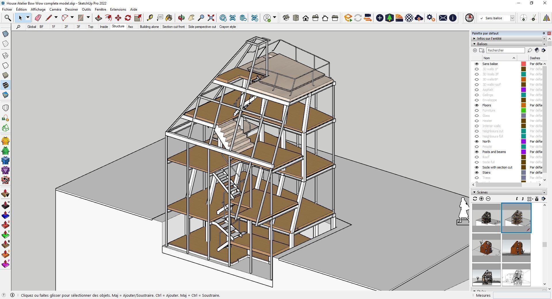 House and Atelier Bow Wow 3D model | CGTrader