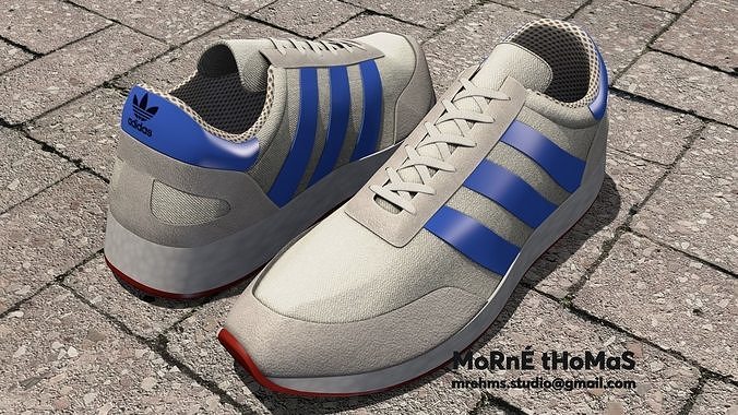 Adidas Iniki 3D model | CGTrader