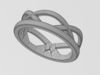 Overlapping celtic arch band US size 7to10 3D model 3D printable | CGTrader