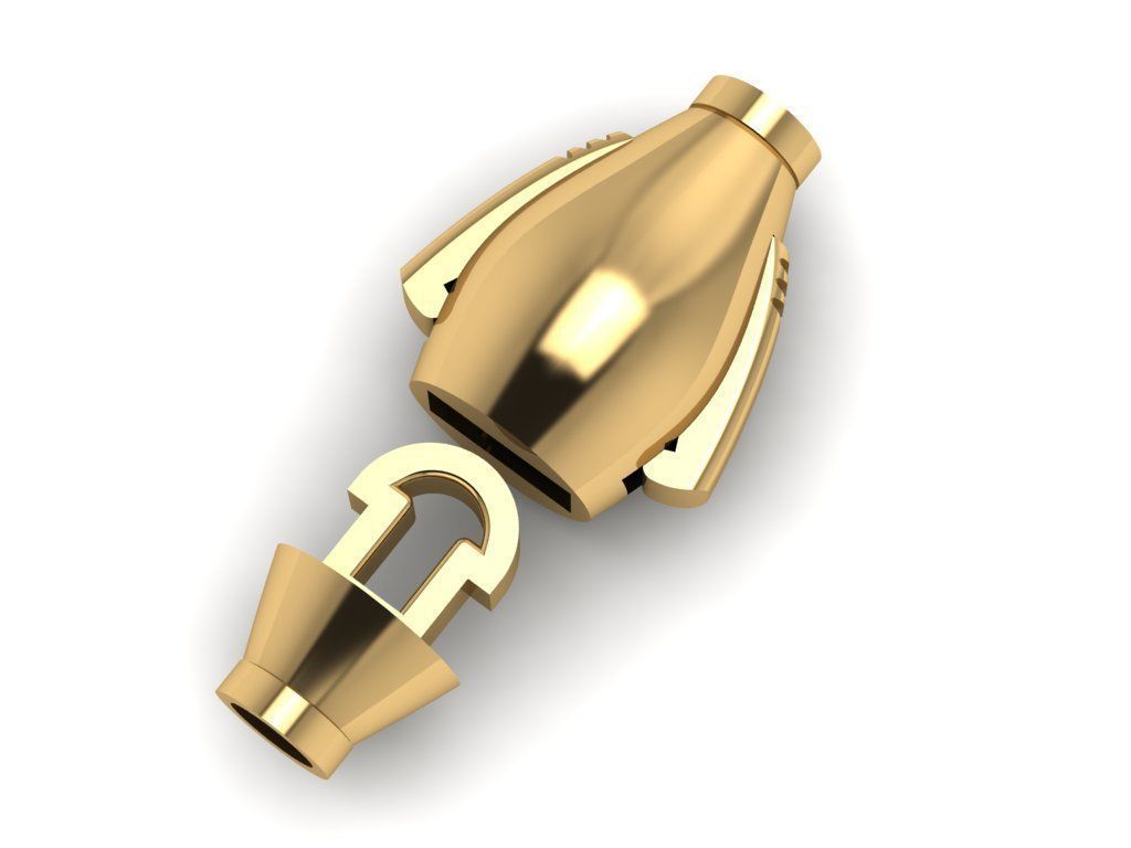 5 size New chain LOCK just STL 3D model | CGTrader