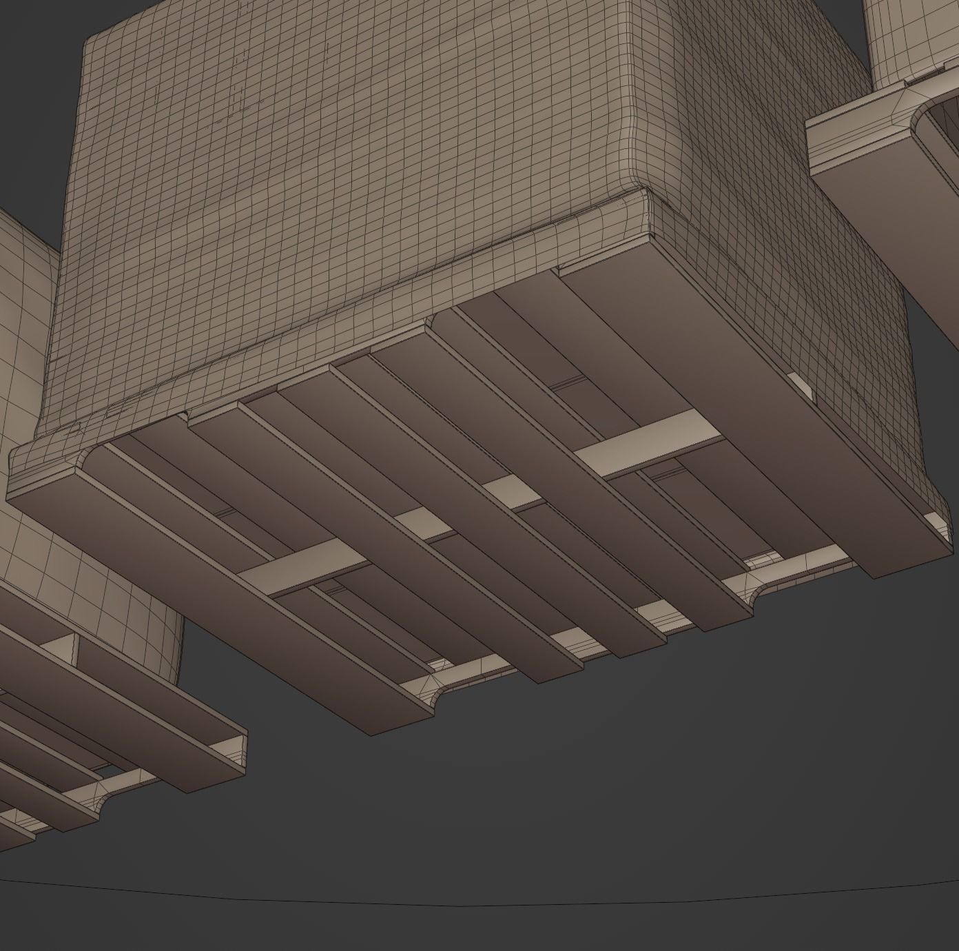 3D model Cargo Box Pallet Stacks Pack - 3 Models VR / AR / low-poly ...