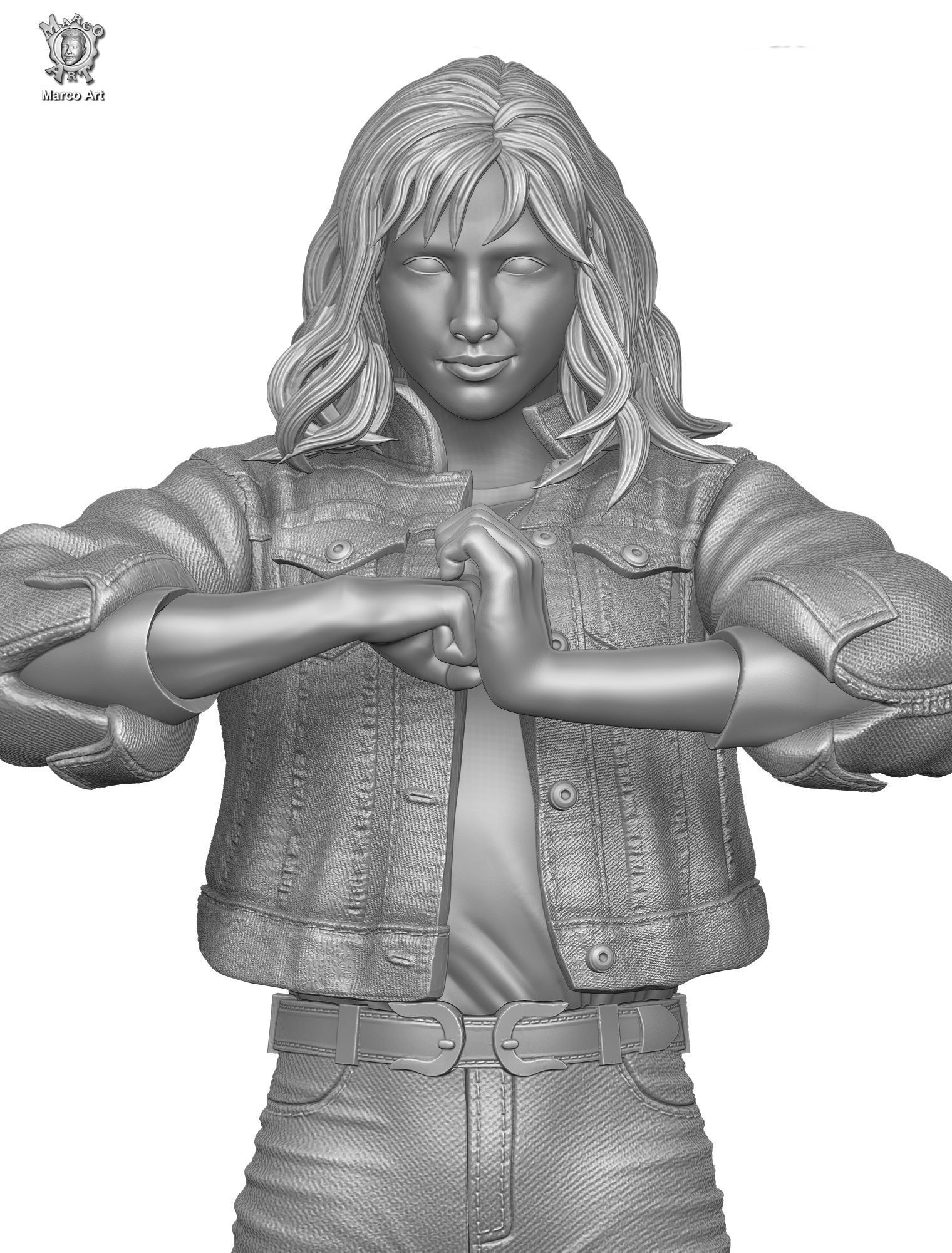 America Chavez 3d stl file 3D model 3D printable | CGTrader