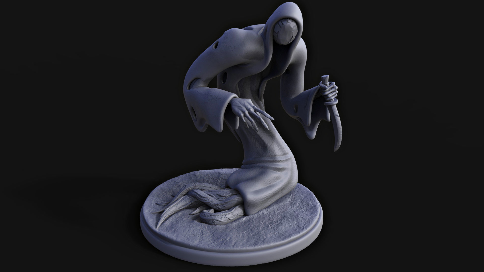 Dark Demon DnD 3D model 3D printable | CGTrader