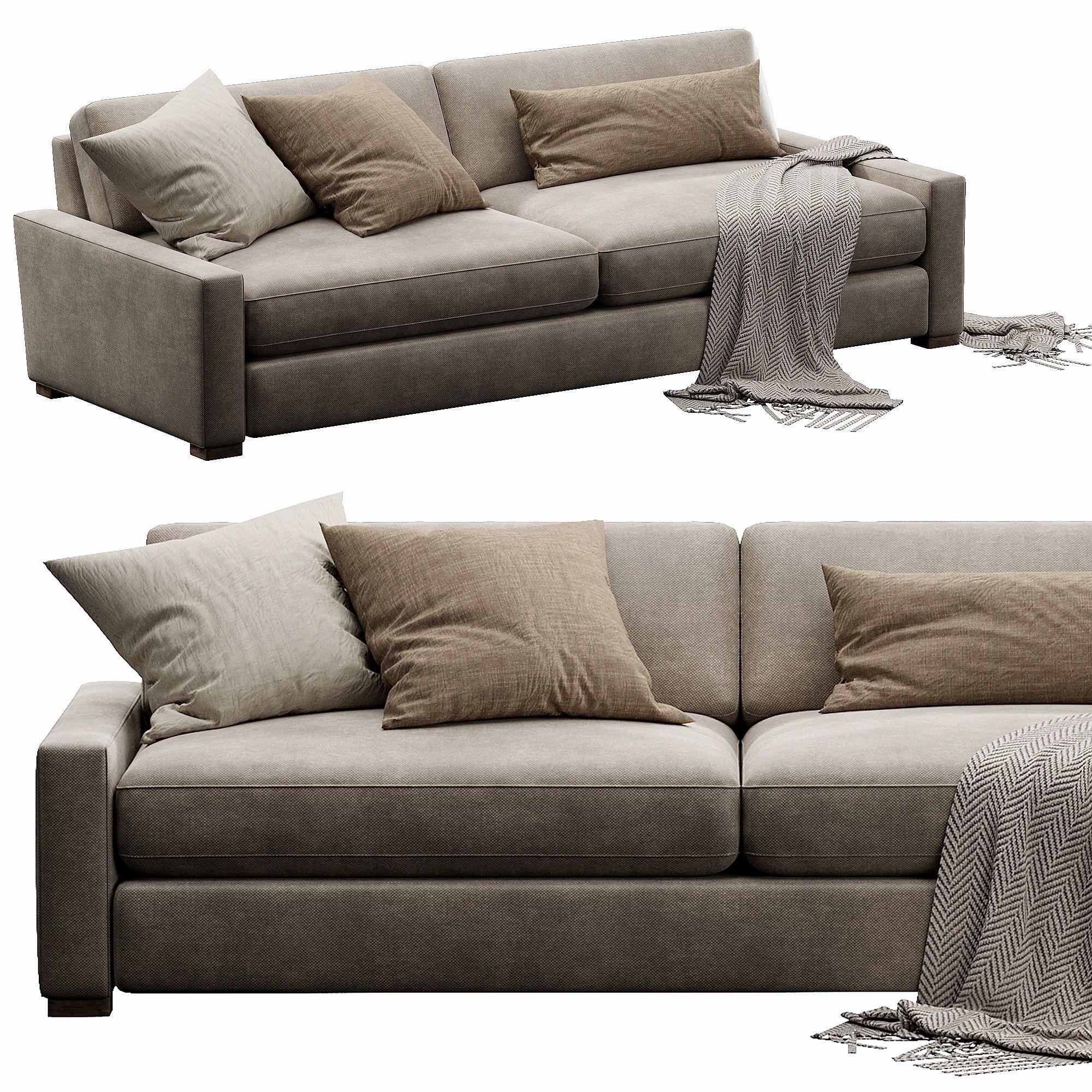 Restoration Hardware Maxwell 3D model | CGTrader