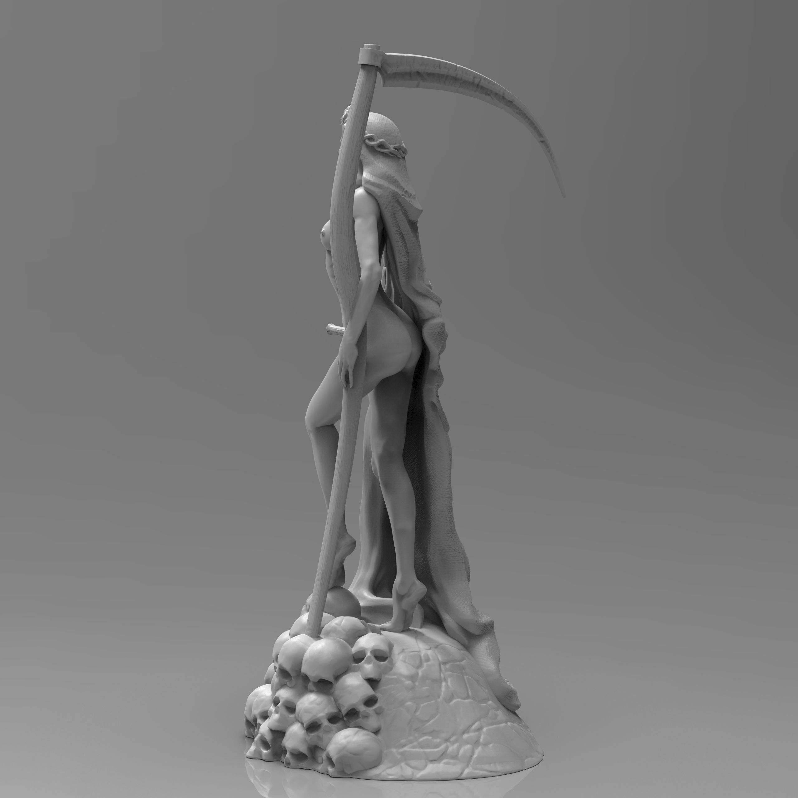 Death Printable Figurine 3D model 3D printable | CGTrader