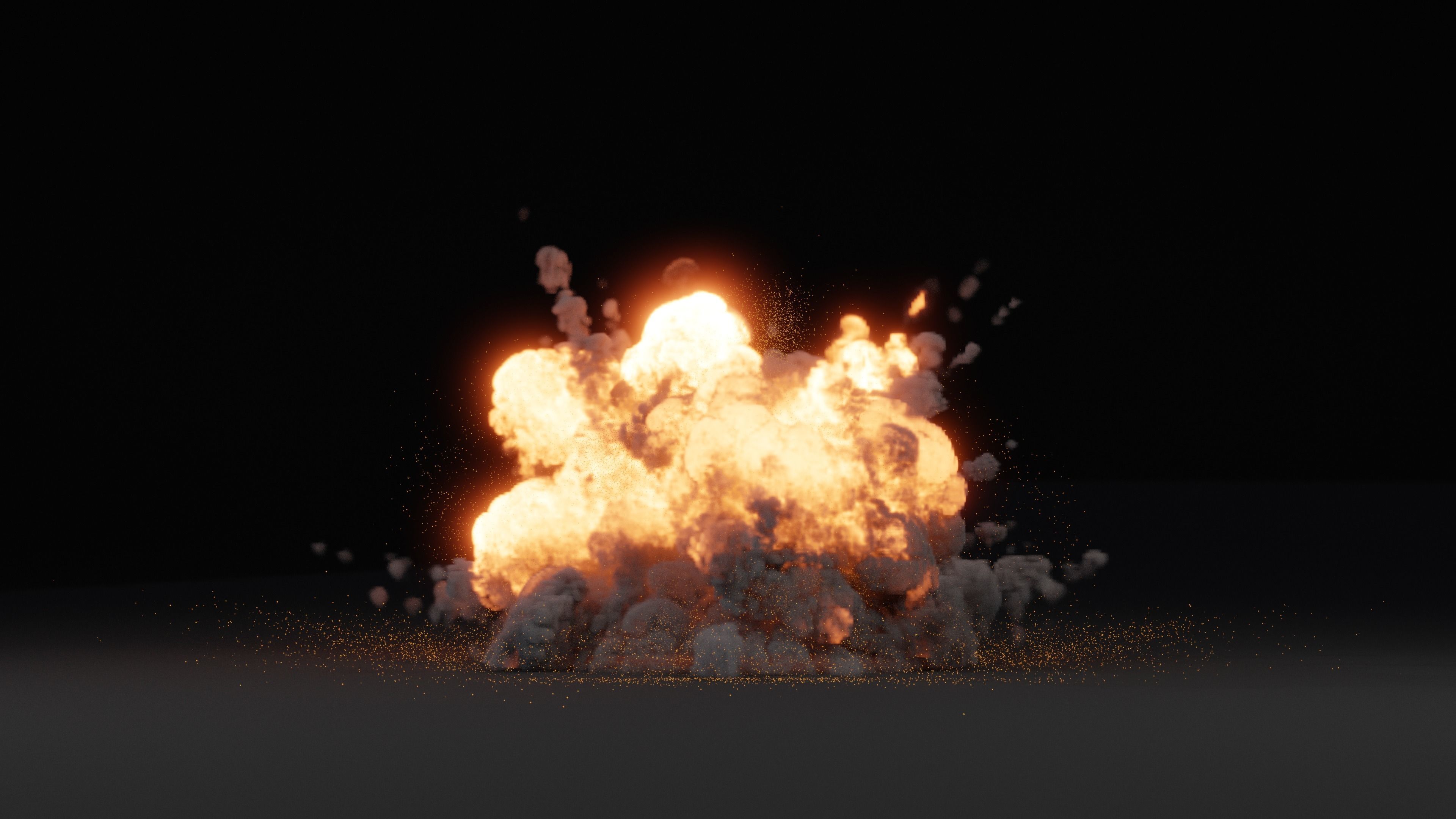3d Projectile Impact 3d Model Animated Cgtrader