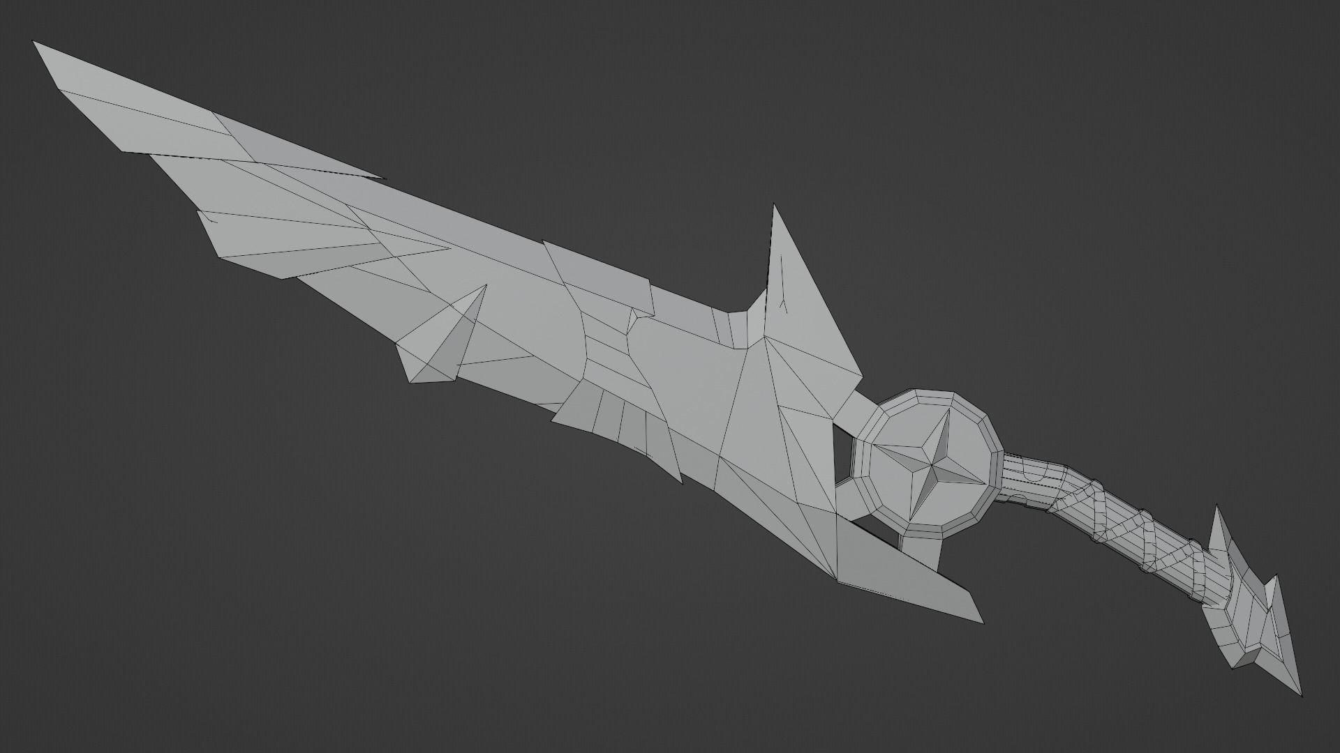 stylized golden double daggers free VR / AR / low-poly 3D model | CGTrader