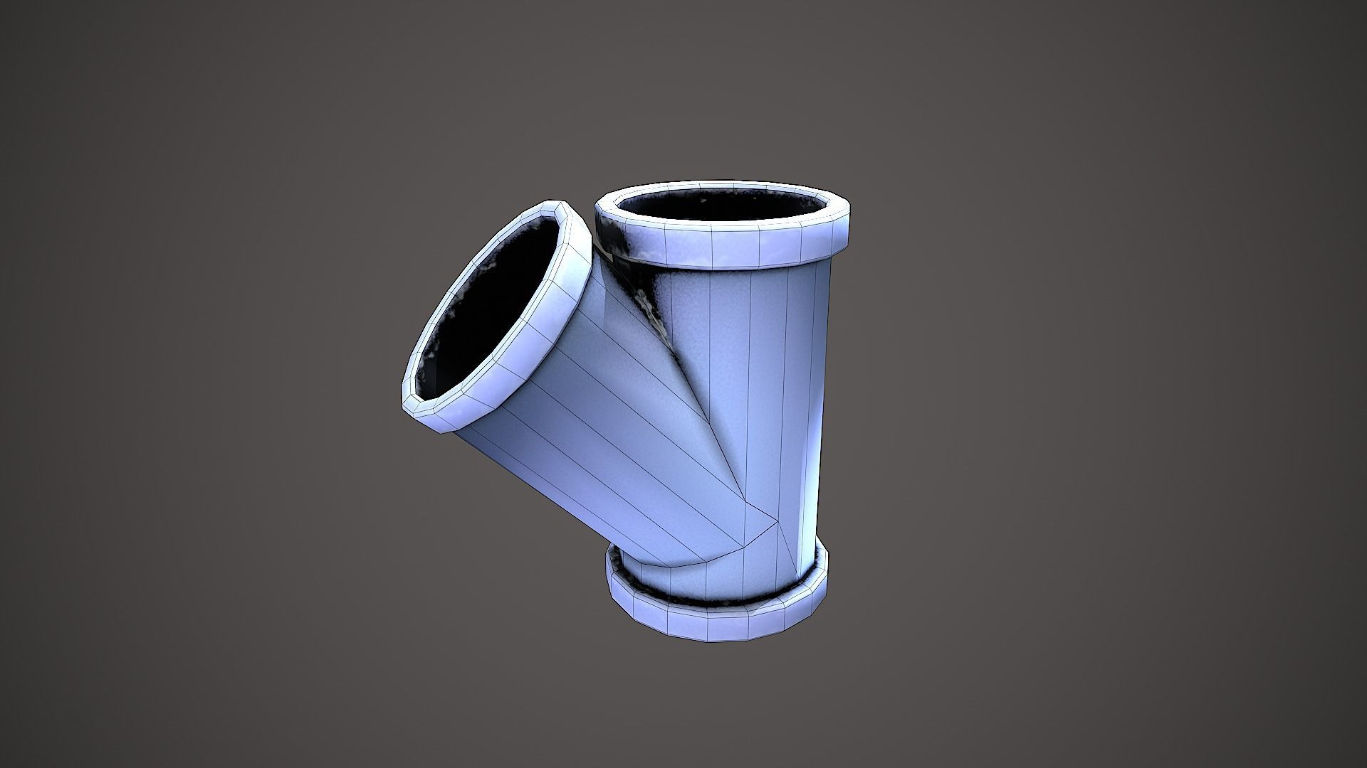 3D model MODULAR PIPES CARTOON STYLIZED VR / AR / low-poly | CGTrader