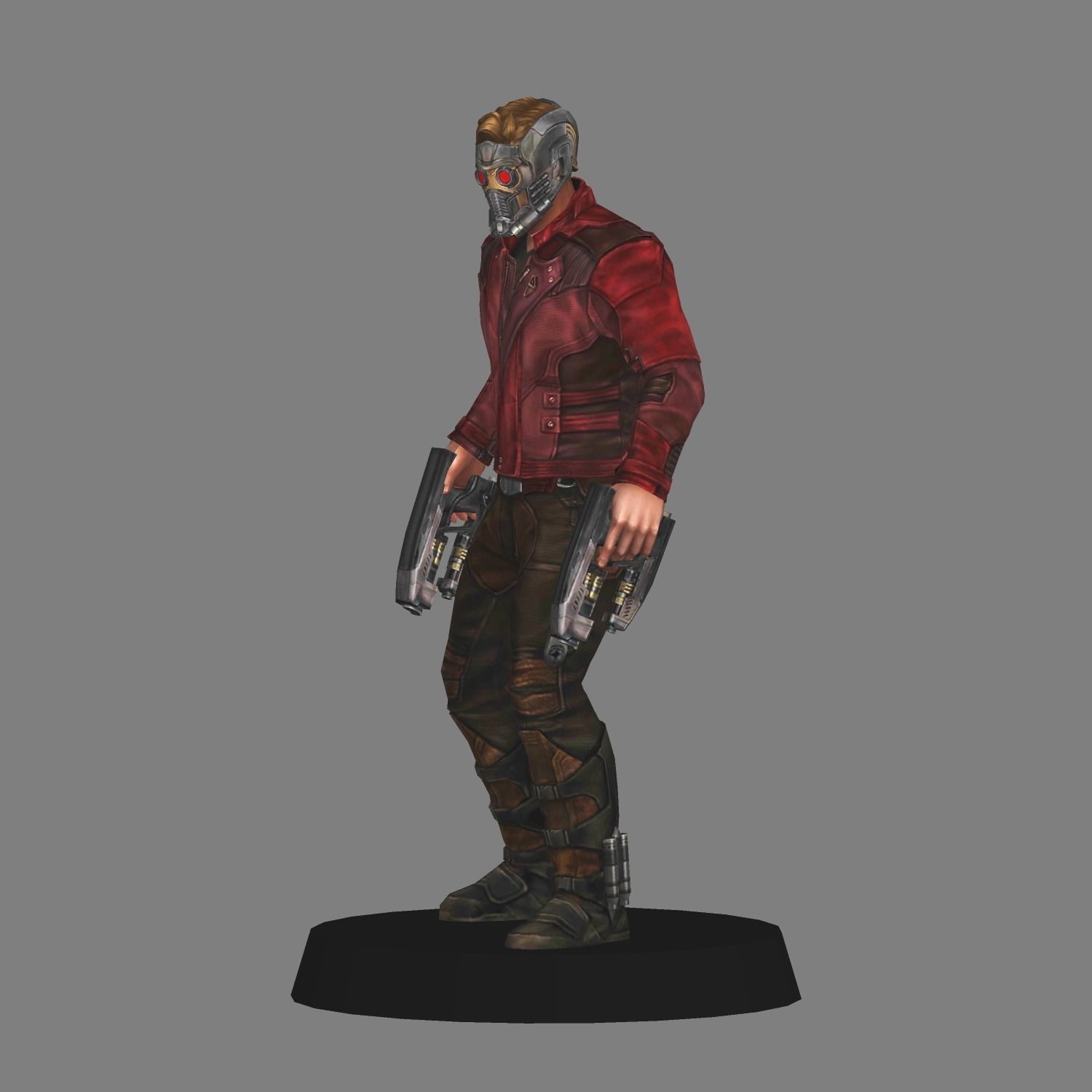 Starlord Avengers Endgame LOW POLY 3D model 3D printable | CGTrader