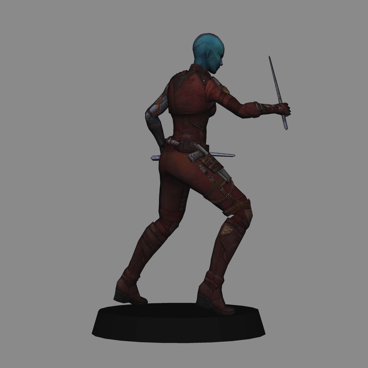 Nebula Avengers Endgame LOW POLY 3D model 3D printable | CGTrader