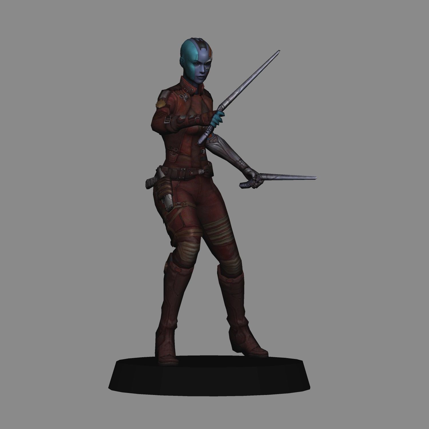 Nebula Avengers Endgame LOW POLY 3D model 3D printable | CGTrader